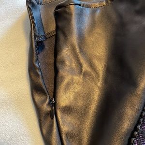 Spirit | Pants & Jumpsuits | Spirit Halloween Black Faux Leather Pants ...